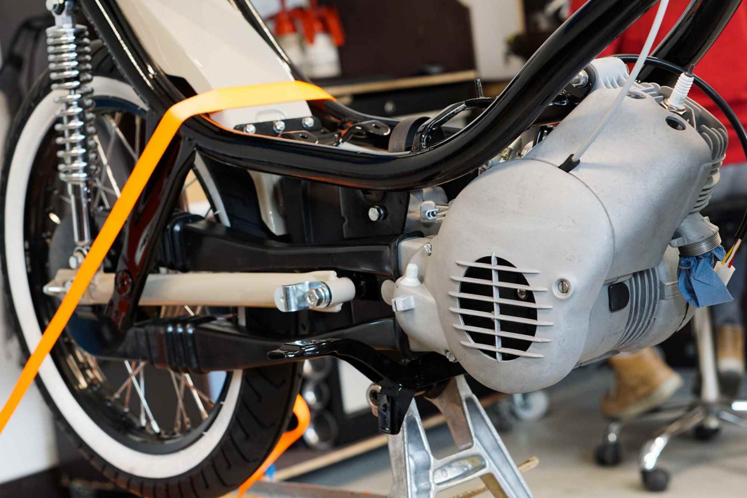 Simson Schwalbe Restauration KR51/1 - Motoerevo